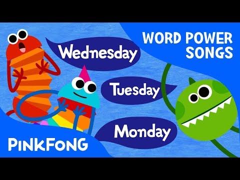 Seven Days | English Word Song | Word Power | Pinkfong Songs for Children