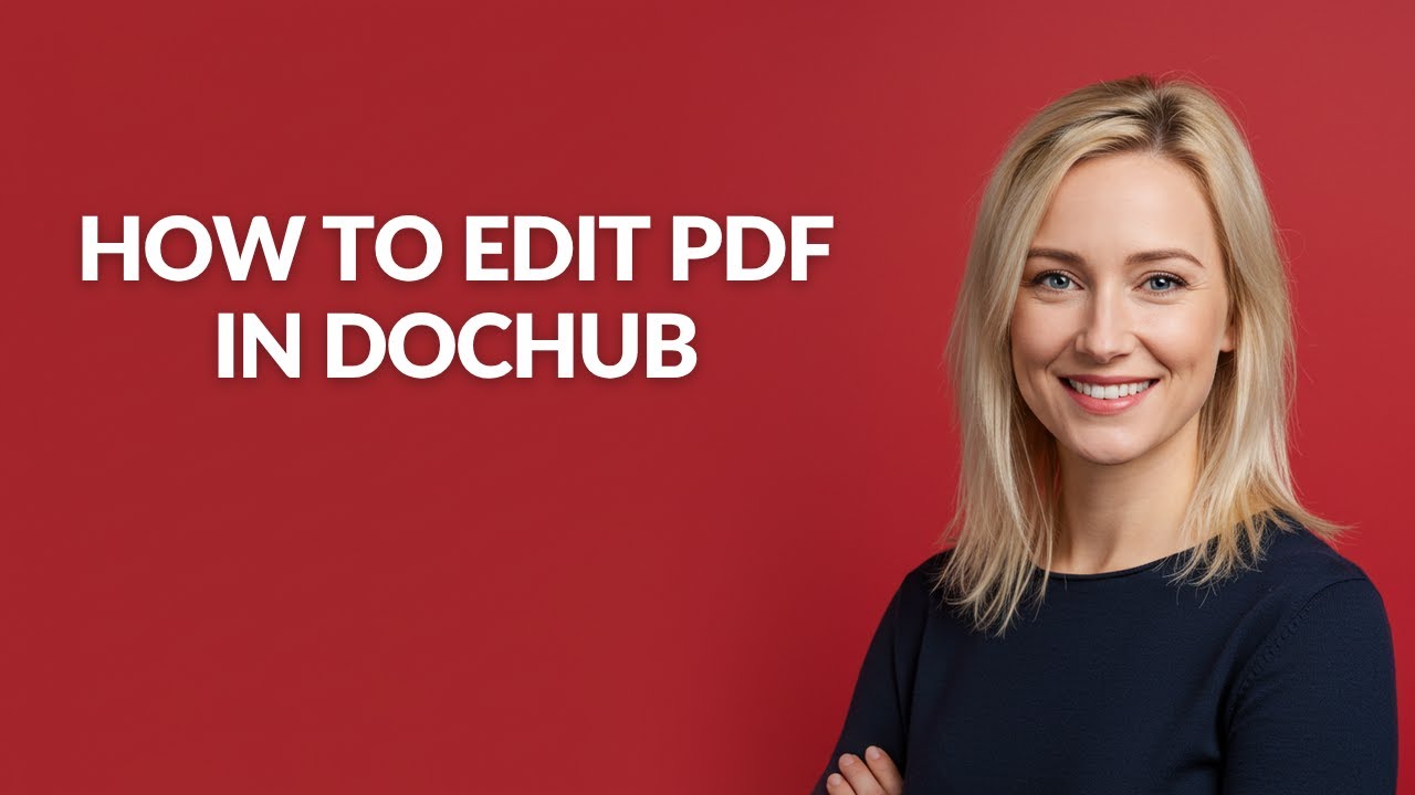 How to Edit Pdf In Dochub - Julia'sTutorials
