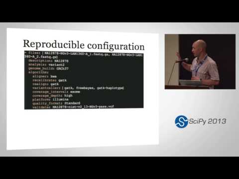 Learn Best practice variant calling pipeline for automated sequencing analysis SciPy 2013 ...