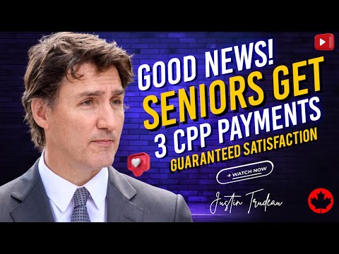 Due Dates! 3-CPP Payments All CPP recipients and Canada seniors receive $2300+$1600+$750 June 2024.