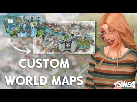 β
Did you know you can have custom world maps in The Sims 4?! β
QUICK TUTORIAL & DOWNLOAD LINKS