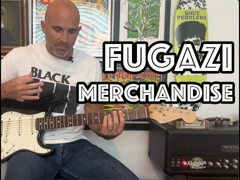 Merchandise Fugazi Guitar Lesson + Tutorial