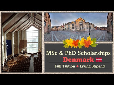 Masters & PhD Scholarships in Denmark - Full Tuition + Living Stipend