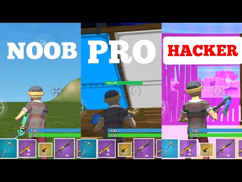 NOOB vs PRO vs HACKER in BuildNow GG
