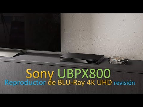 🎮Sony UBPX800 | Reproductor de BLU-Ray 4K UHD | Audio de Alta resolución