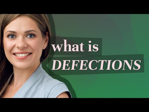 Defections | meaning of Defections