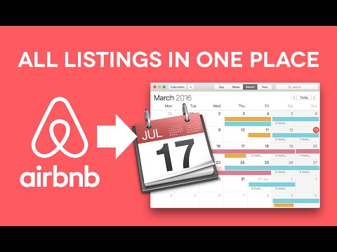 BEST AirBnB Calendar on Mac and iPhone Calendar - iCal