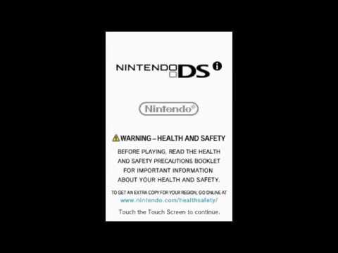 Nintendo DSi Startup (HD)
