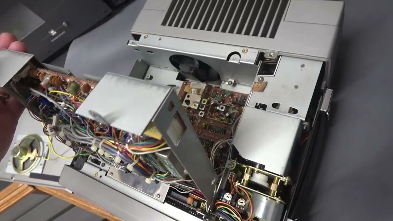 Vintage Trio Kenwood TS-440s Ham radio transceiver DOTS issue repair