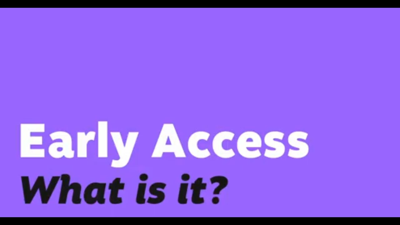 2025 Steam Dev Talks: Early Access