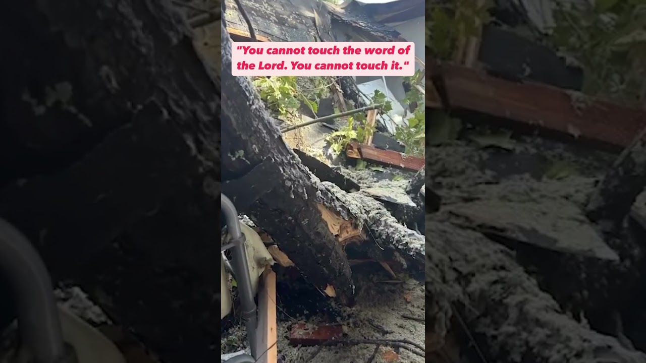 “You cannot touch the word of the Lord. You cannot touch it.”