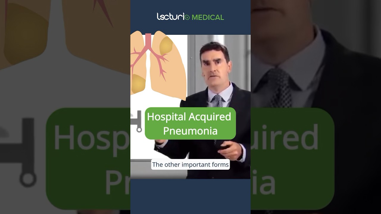 Hospital-Acquired Pneumonia: Key Insights 🏥🫁 #MedicalEducation #USMLE