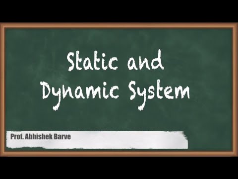 Crucial Concepts: Static And Dynamic Systems For GATE Signals And ...