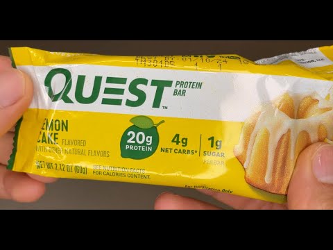 Is Quest lemon cake protein bar good?
