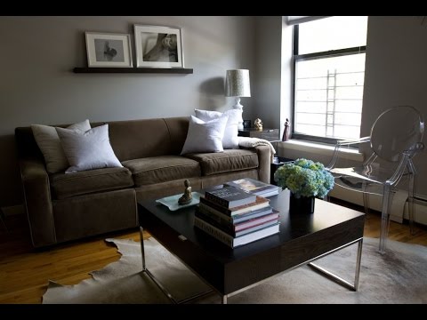 Brown And Grey Living Rooms
