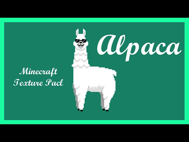 Alpaca Pack Minecraft Texture Pack