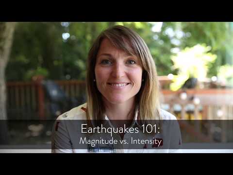 Earthquake Magnitude vs Intensity