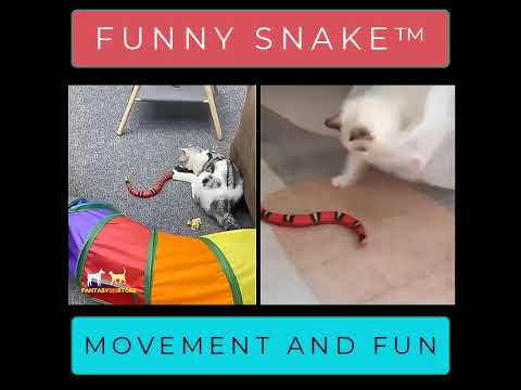 FUNNY SNAKE™ - Toys interactive for cats and dogs #cats #dogs #petsaccessories