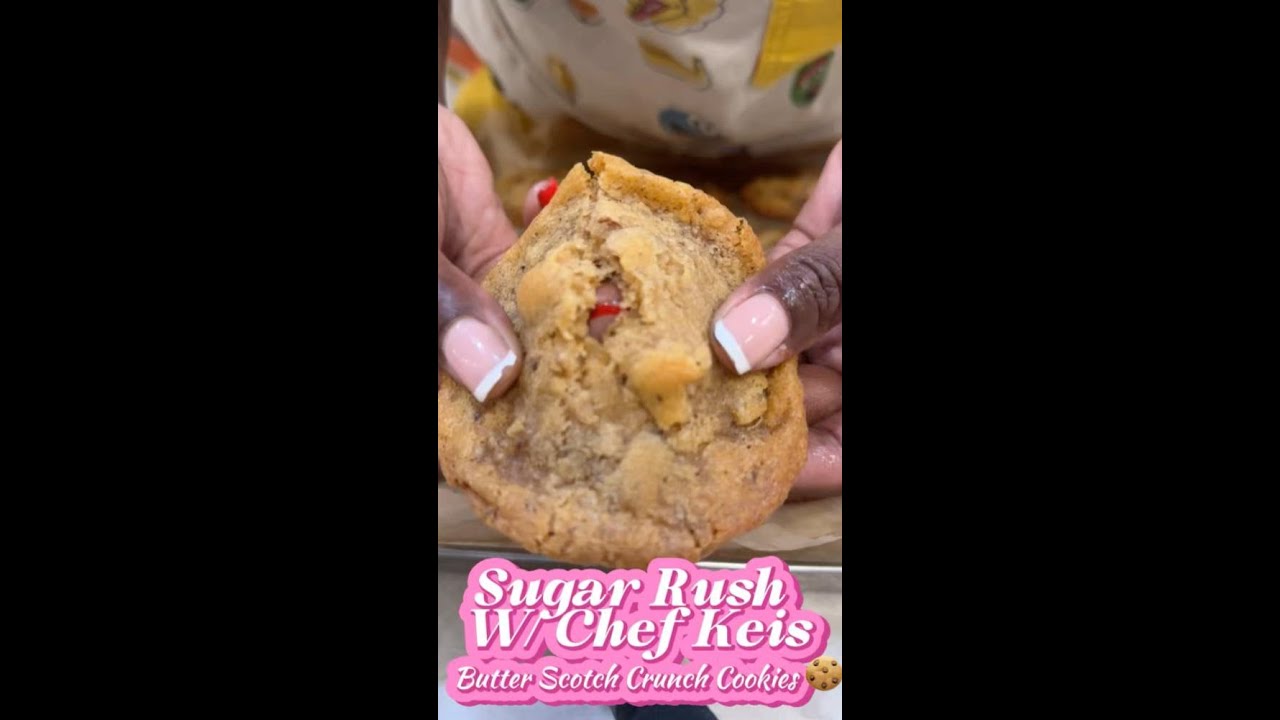 Sweet, salty, crunchy, and a little unhinged… just how I like my cookies 😮‍💨🍪🔥