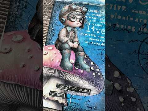 oxide sprays and inks | art journal inspiration