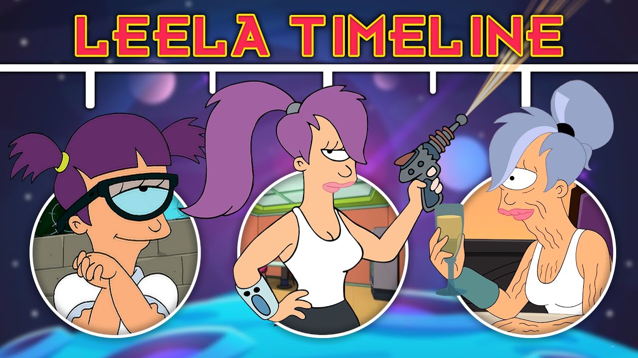 The Complete Leela Futurama Timeline