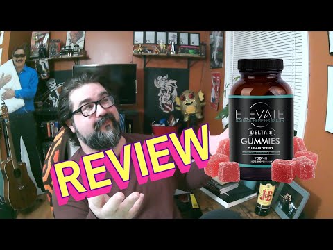 ELEVATE - DELTA 8 GUMMIES (Strawberry Flavor) REVIEW