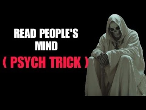 How To Read People's Mind Without Saying A Word (PSYCH TRICK)