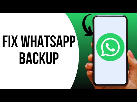How to fix WhatsApp google drive backup problem ?