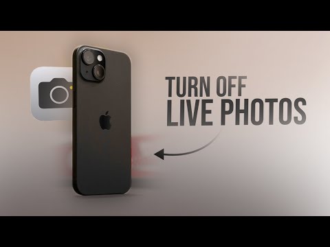 How to Turn Off Live Photos on iPhone (tutorial)