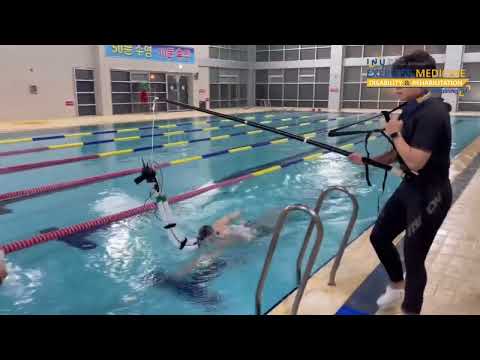 VO2max test using COSMED Aquatrainer at Incheon National University (INU) South Corea