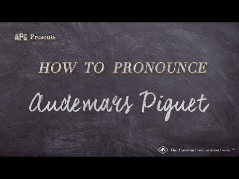 How to Pronounce Audemars Piguet (Real Life Examples!)