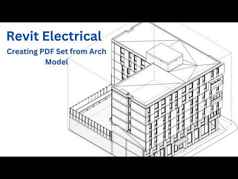 Creating PDF Set from Arch Model - Revit Electrical Tutorial