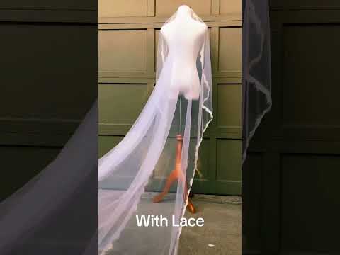 The cascading wedding veil – what is the angel cut wedding veil and why do brides love it?
