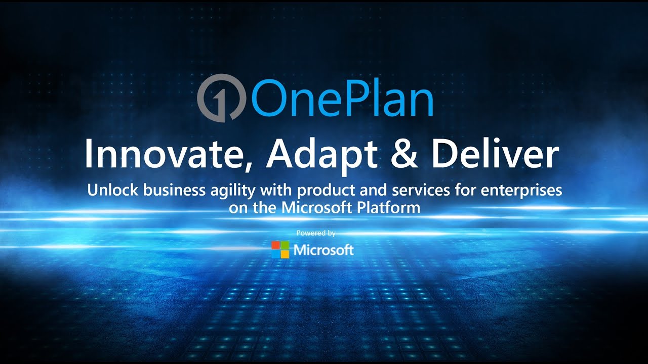 OnePlan Introduction Video