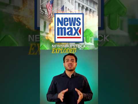 π Newsmax Stock SKYROCKETS 700% on IPO DayβBut Will It CRASH Like Trump Media? ππ₯#stocks #shorts