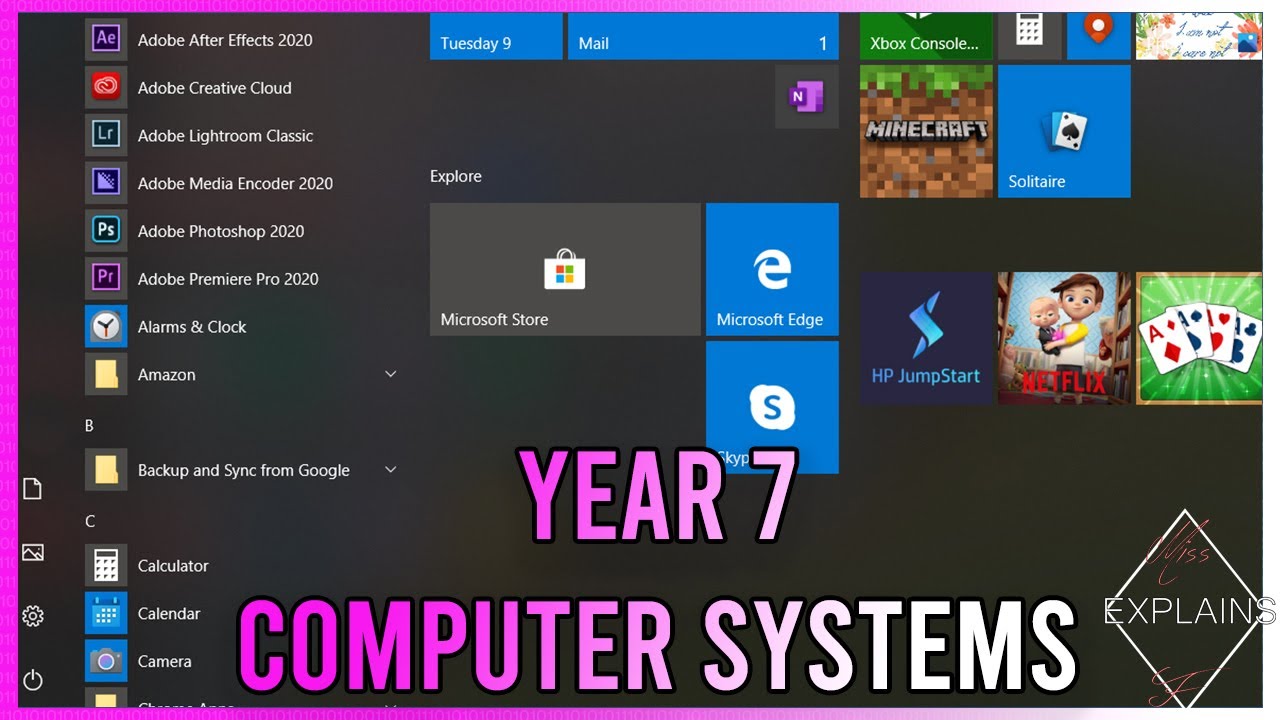 Year 7 - Computer Systems