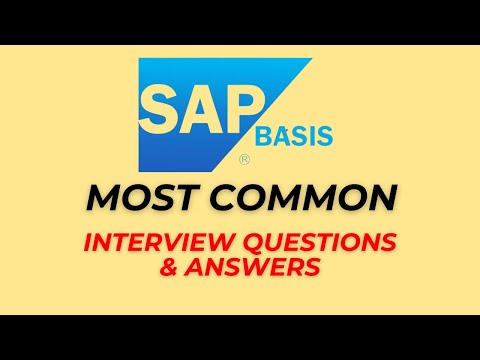SAP Basis Interview Questions and Answers for 2025