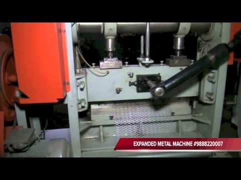 Expanded Metal Sheet Machine - Aluminium Grill Making Machine Latest ...