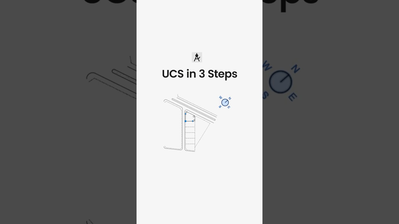 UCS in 3 Steps | AutoCAD Tutorial for Accurate Site Drawings