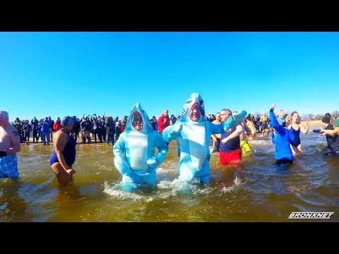 Bronx Polar Bears Plunge 2020 at Orchard Beach