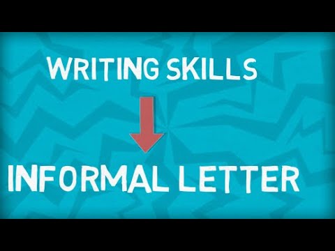 Informal Letter | How to write an Informal Letter | Format | Example