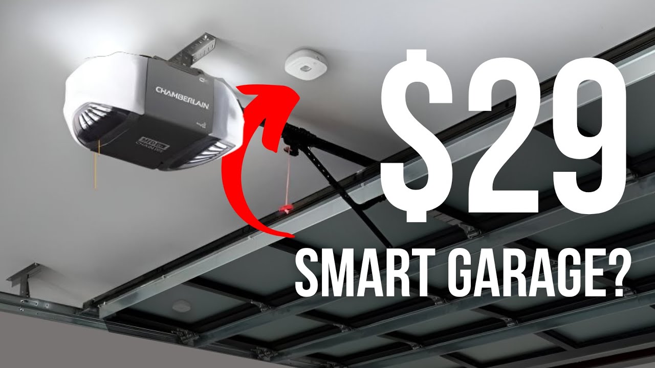 How to make your garage SMART! | myQ Chamberlain Smart Garage Control Review / Demo