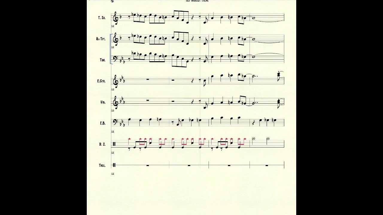 Hey Arnold! Theme arrangement