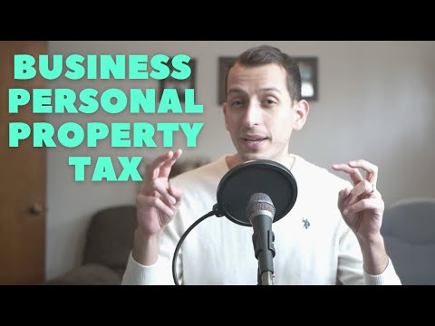 What is Business Personal Property Tax?