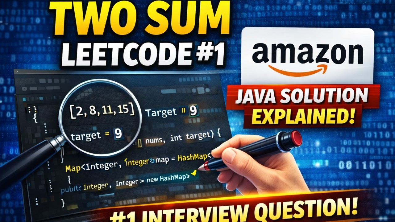 Crack the Two Sum Interview Question | Step by Step