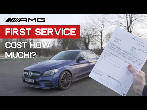 How much did my 2019 C43 AMGs first service cost?