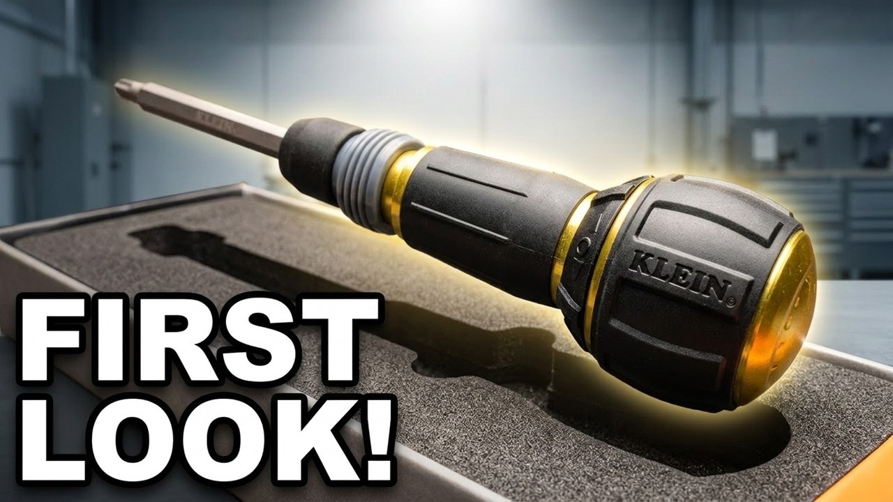 🚨FOR IMMEDIATE RELEASE🚨Is This the Ultimate Ratcheting Screwdriver? | New Klein Tools 32960ARCHT