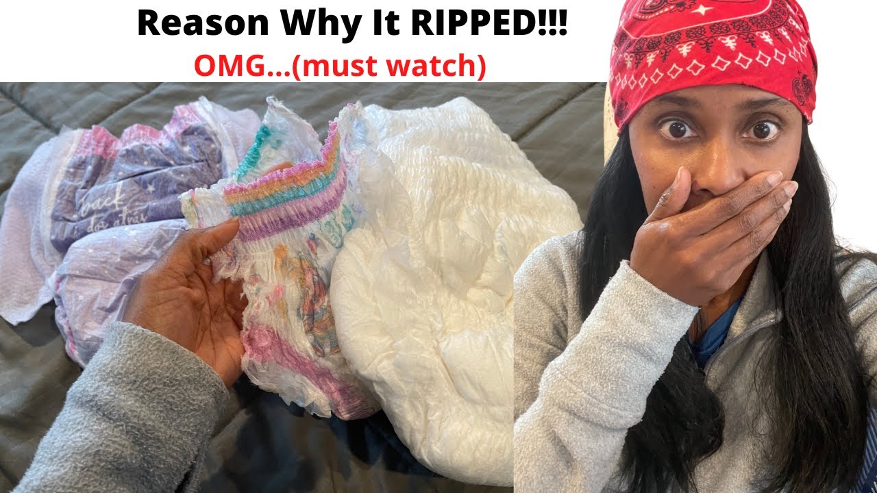 Do you Really Wanna Know WHY YOUR DIAPER RIPS!!!  Why DID my DISPOSABLE UNDERWEAR RIP?