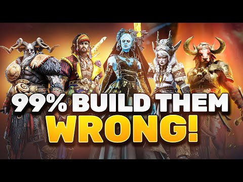 #1 PRO in RAID Ranks BEST SUPPORTS (w/ Builds) EVERY FACTION!