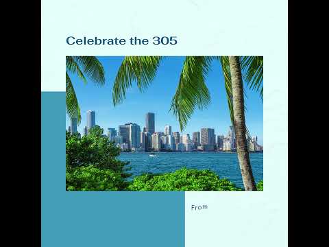 Miami: 305 Welcomes You 🌴✨ Happy Area Code Day!